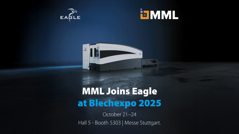Eagle and MML at Blechexpo 2025 | Live Laser Cutting